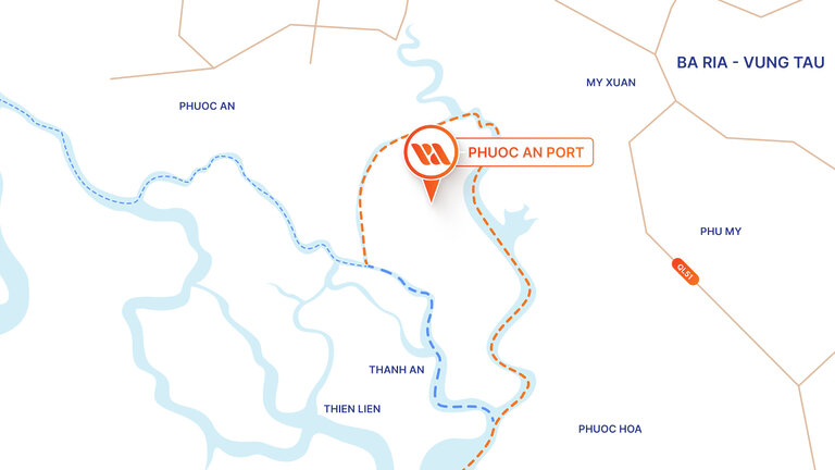 Location - Phước An Port